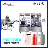 China Easy Operate Shampoo Filling Machine With Control Panel For Filling Volume Setting for sale
