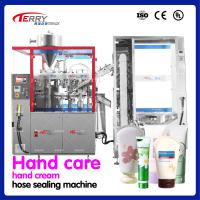 China 4.5kW Toothpaste Packaging Machine toothpaste tube sealer Filling range 2-400g for sale