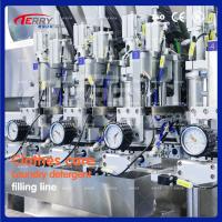 China Dish Wash Liquid Detergent Filling Machine 3000 Bottles / Hour for sale