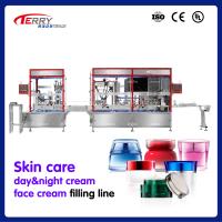 China 50BPM Fully Automated plastic jar Filling And Sealing Machine 15-200mL for sale