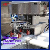 China 10KW AC380V jars cream Filling And Sealing Machine 50 Bottles / Minute for sale