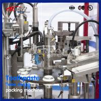 China 4.5kW Stainless Steel Automatic Cream Thick Lotion Filling Machine for sale