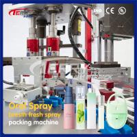 China Water Emulsion Rotary Table Trigger Spray Bottle Filling Machine 2-50ml for sale