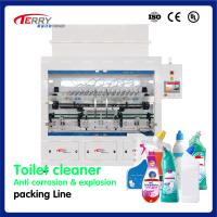China 100ml-1200ml Chemical Packaging Line Servo Filling Machine for sale