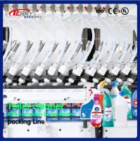 China Double Row 28 Heads Chemical Packaging Line Cosmetic Cream Filling Machine for sale