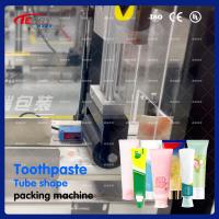 China 4.5kW Toothpaste Packaging Machine toothpaste tube sealer Filling range 2-400g for sale