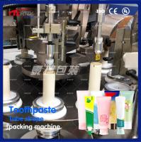 China 4.5kW Toothpaste Packaging Machine toothpaste tube sealer Filling range 2-400g for sale