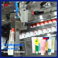 China 4.5kW Toothpaste Packaging Machine toothpaste tube sealer Filling range 2-400g for sale
