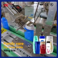 China Servo Motor Driven Liquid Soap Filling Packaging Machine 100ml-1L for sale