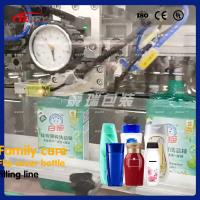 China Servo Motor Driven Liquid Soap Filling Packaging Machine 100ml-1L for sale