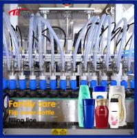 China Servo Motor Driven Liquid Soap Filling Packaging Machine 100ml-1L for sale