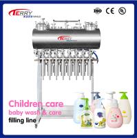China 8 Heads Dishwashing Liquid Filling Machine with Multiple Specifications for sale