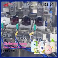 China 8 Heads Dishwashing Liquid Filling Machine With High Speed Servo Motor Driven for sale