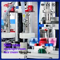 China TR-GS-2S full-automatic cream filling and capping machine for sale