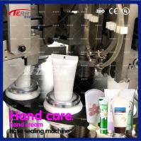 China 75BPM Small Cosmetic Cream Filling Machine Lip Gloss Tube Filler Machine 2-400mL for sale