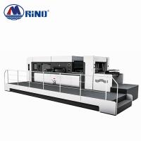 China Corrugated Board Automatic Carton Box Die Cutting Machine Lead Edge Feeding for sale