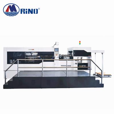China 7500pcs/H Flatbed Carton Box Die Cutting Machine 1060mm High Speed for sale
