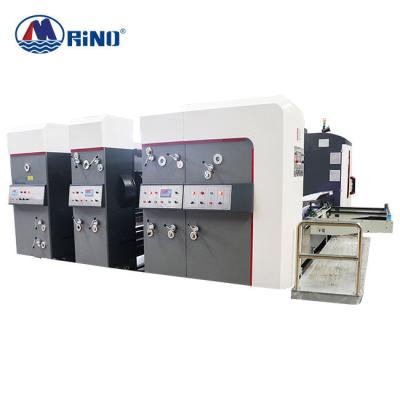 China 120Pcs/Min 2 Color Carton Box Flexo Printer For Corrugated Board for sale