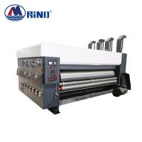 China Die Cutter Corrugated Board Printing Machine Two Color for sale