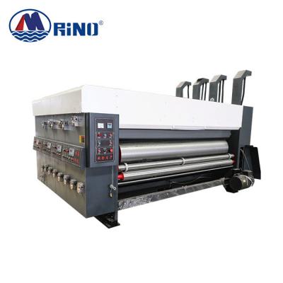 China Die Cutter Corrugated Board Printing Machine Two Color for sale