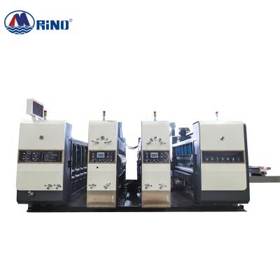 China Large Size 4200mm Carton Box 2 Color Flexo Printing Machine With Slotting for sale