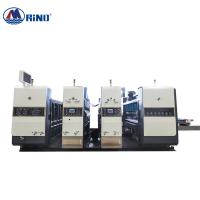 China Furniture Carton Box 2 Color Flexo Printing Machine With Die Cutting for sale