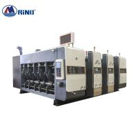 China Furniture Carton Box 2 Color Flexo Printing Machine With Die Cutting for sale