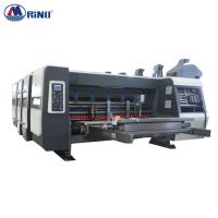 China Furniture Carton Box 2 Color Flexo Printing Machine With Die Cutting for sale