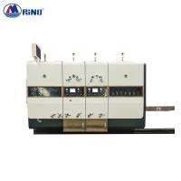 China Furniture Carton Box 2 Color Flexo Printing Machine With Die Cutting for sale