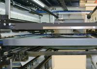 China Pizza Box  Automatic Carton Box  Die Cutting Machine With Lead Edge Feeding for sale