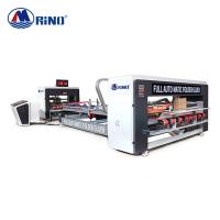 China RINO Carton Box Folder Gluer Machine , 12kw Corrugated Box Pasting Machine 2600×1600mm for sale