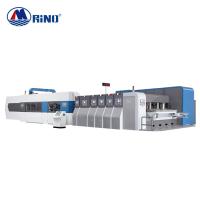 China Three color 1200mm Flexographic Box Printing Machine For Carton Box for sale