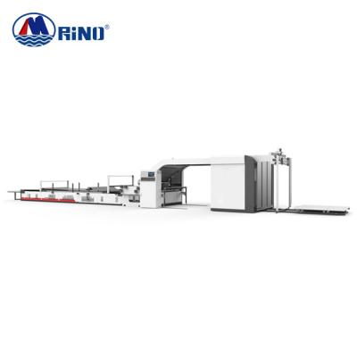 China High Speed Flute Laminating Machine 1450*1450mm 12000 Pcs/H for sale