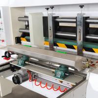 China Rotary Carton Box Die Cutting Machine With Lead Edge Feeding In China for sale