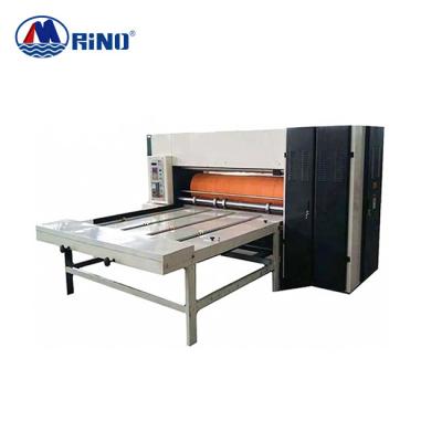 China Rotary Corrugated Carton Box Die Cutting Machine With Chain Drive Feeding for sale