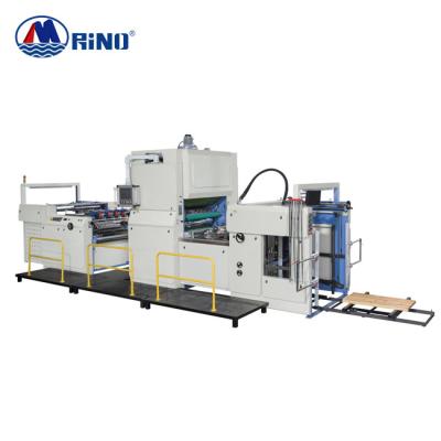 China 1200*1080mm Film Laminating Machine 88m/Min With Feeder Feeding for sale