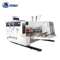 China 380V Carton Box Flexo Printing Machine , 2 Color Flexo Printer Slotter Machine for sale