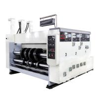 China 380V Carton Box Flexo Printing Machine , 2 Color Flexo Printer Slotter Machine for sale