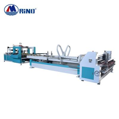 China 2200×1100mm Carton Box Folder Gluer Machine Fully Correction for sale