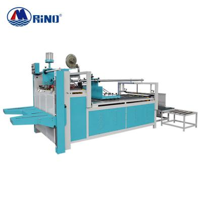 China 2800mm Semi Auto Carton Box Folder Gluer Machine 2200w For Pizza Box for sale