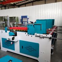 China Carton Box Folding Gluing Machines 3.2kw Semi Auto Folder Gluer for sale