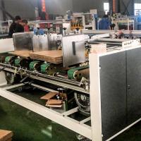 China 18KW Large Size Carton Box Folder Gluer Machine Pressing Type 1500x1300mm for sale