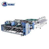 China 5ply Cardboard Fold And Glue Machine 4000 Pieces/Hour Flexible Operation for sale