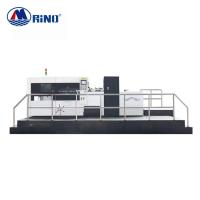 China Auto Carton Box Die Cutting Machine , 32KW CE Corrugated Box Die Punching Machine for sale