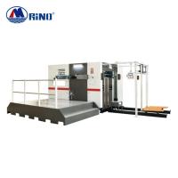China 17.8T Semi Automatic Creasing And Die Cutting Machine 4500 Sheets/H for sale
