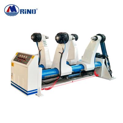 China 1800mm Board Hydraulic Mill Roll Stand For Kraft Paper Holder Feeding for sale