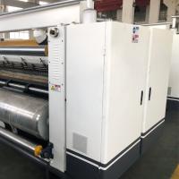 China RINO 80m/Min Corrugated Board Production Line , Finger Less  Single Facer Carton Machine for sale