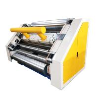 China 380V 50Hz Corrugated Single Facer Machine For Board Production Line for sale
