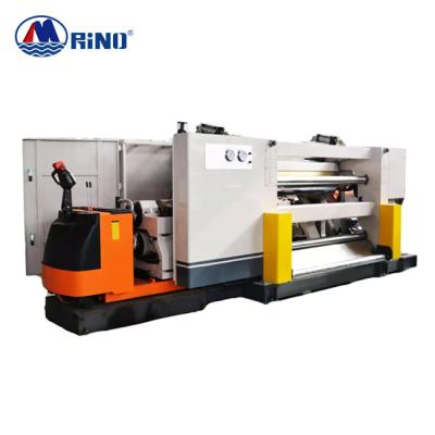 China 120m/Min Corrugated Board Production Line , 380V Cassette Corrugated Single Facer Machine for sale
