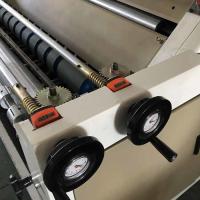 China 6000pcs/H Flute Lamination Pasting Machine 12kw For Paper Cardboard for sale